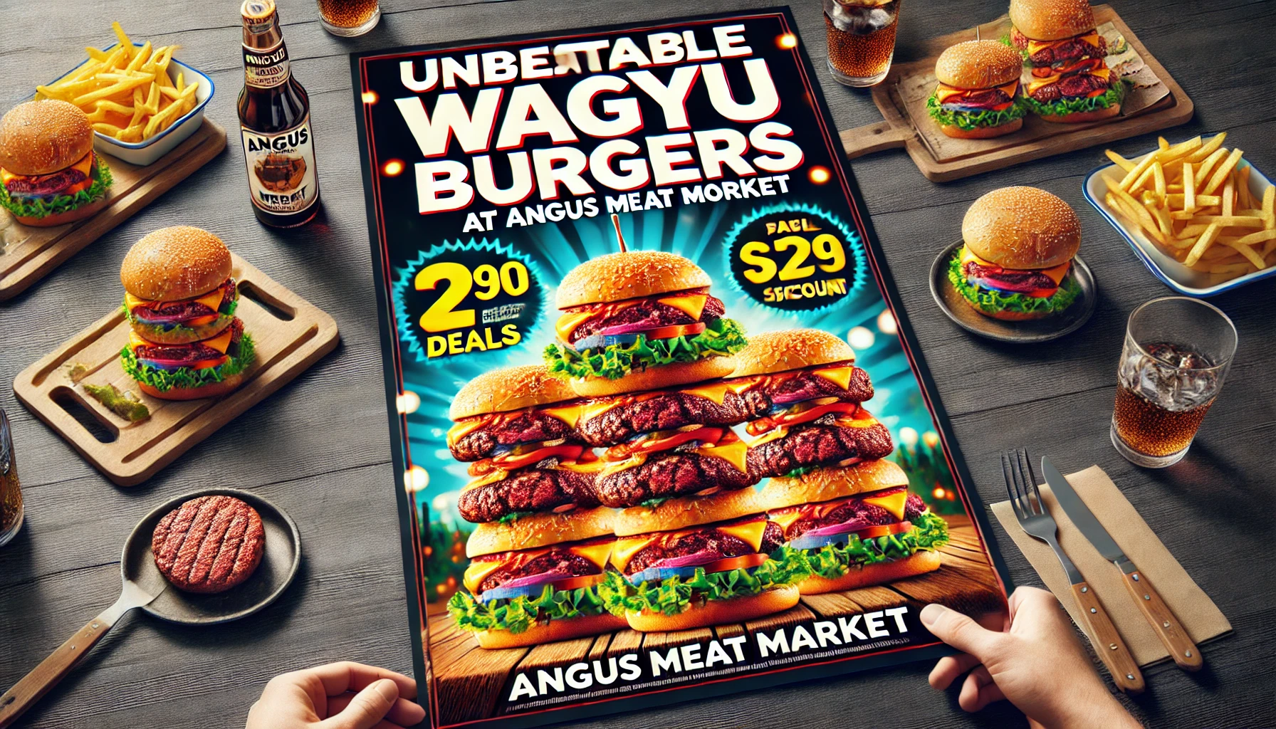 Unbeatable Wagyu Burger Deals at Angus Meat Market - Quest MN